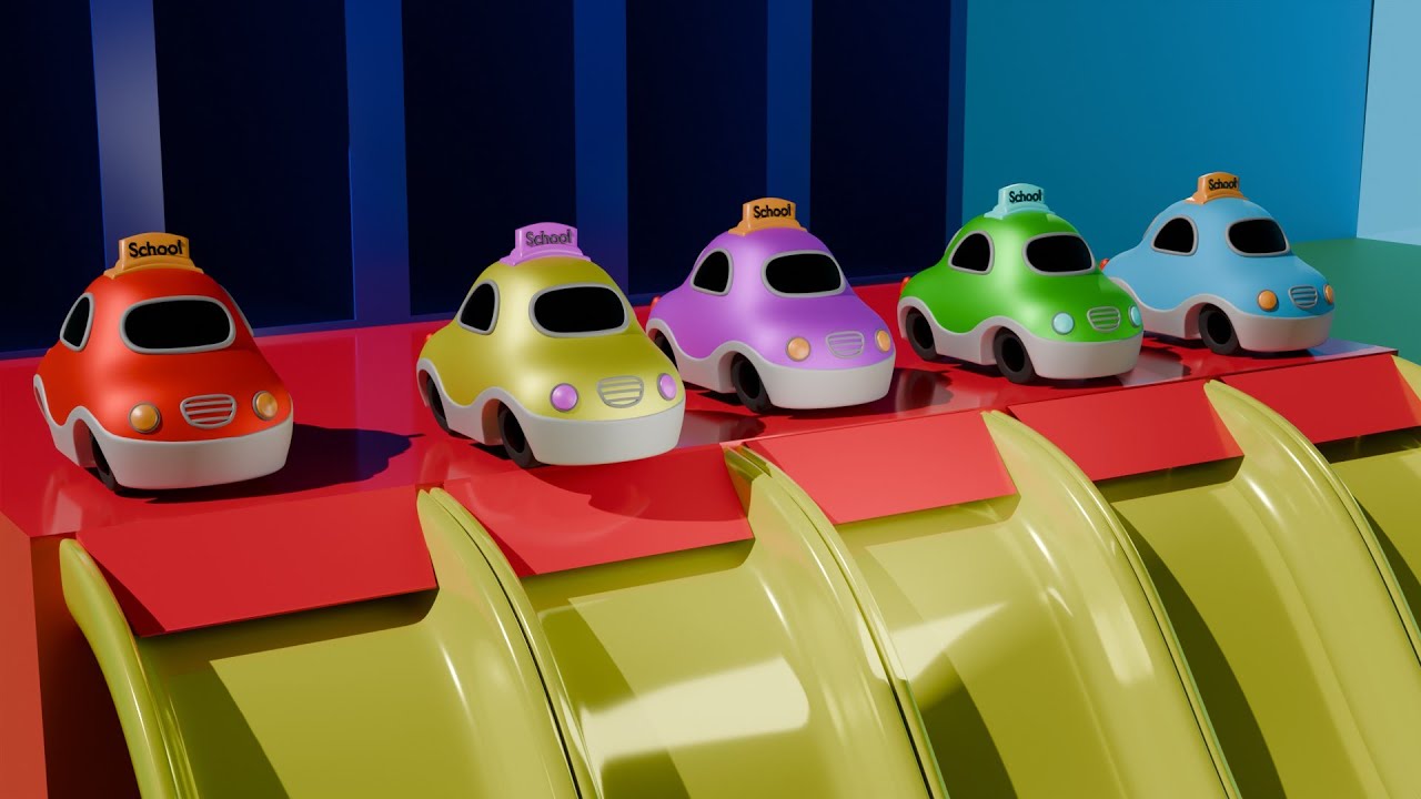 color change car tisket a tasket & humpty dumpty Nursery Rhymes -Baby ...