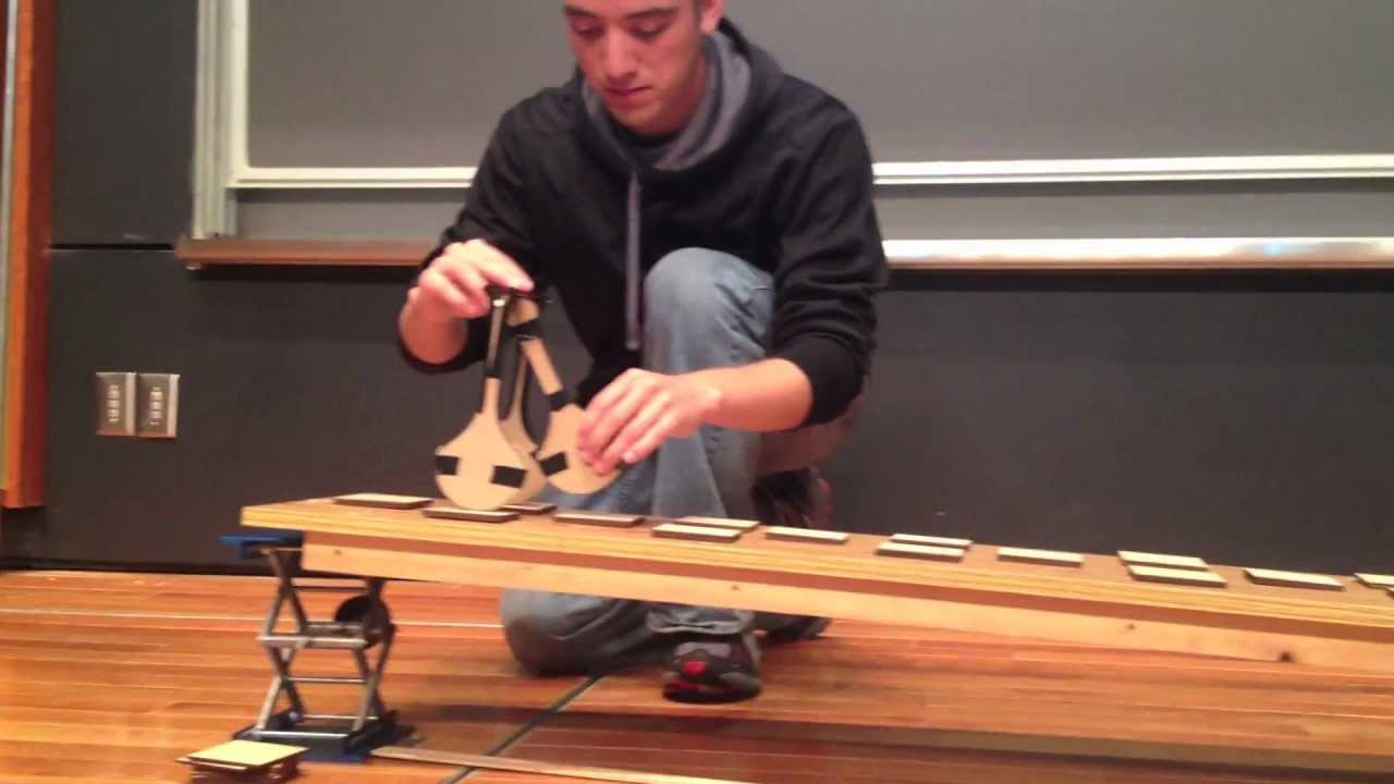 MEAM 248: Passive Dynamic Walker - YouTube