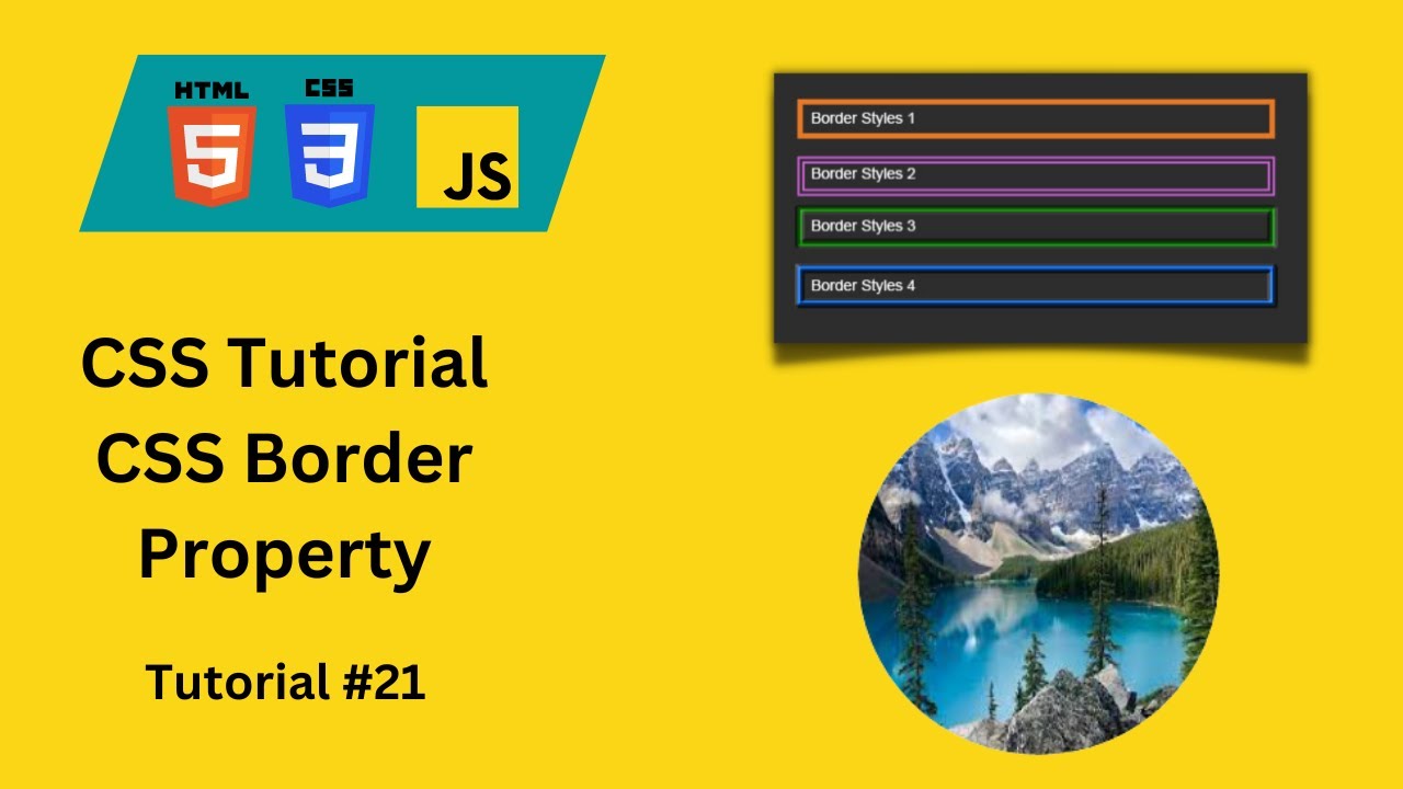 How To Circle Image In Css Css Border Width Style Color And Radius 2779