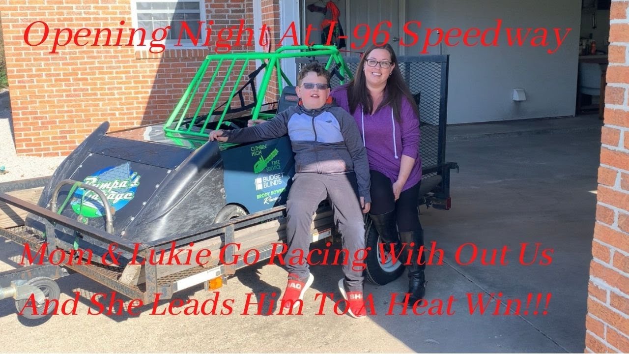 Mini Wedge Dirt Track Racing - Opening Night at I-96 Speedway. Lukie ...