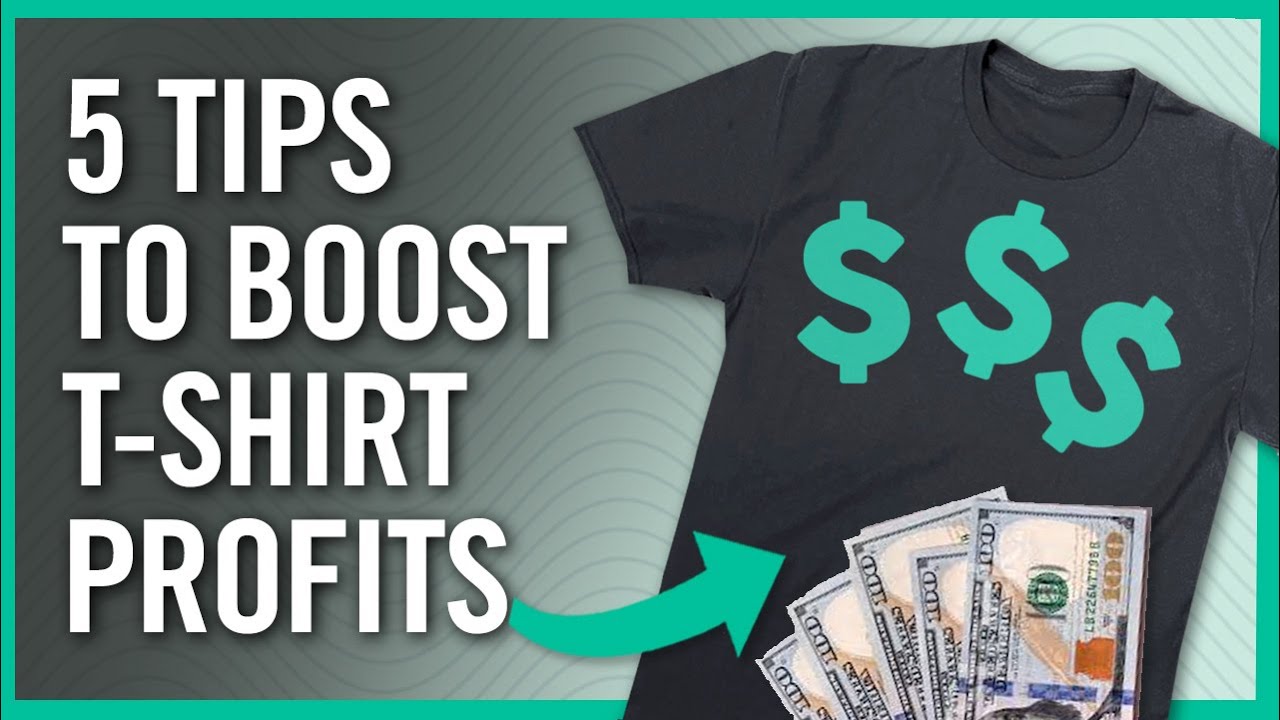 Easy Ways Maximize Your Profit Printing T-Shirts - YouTube