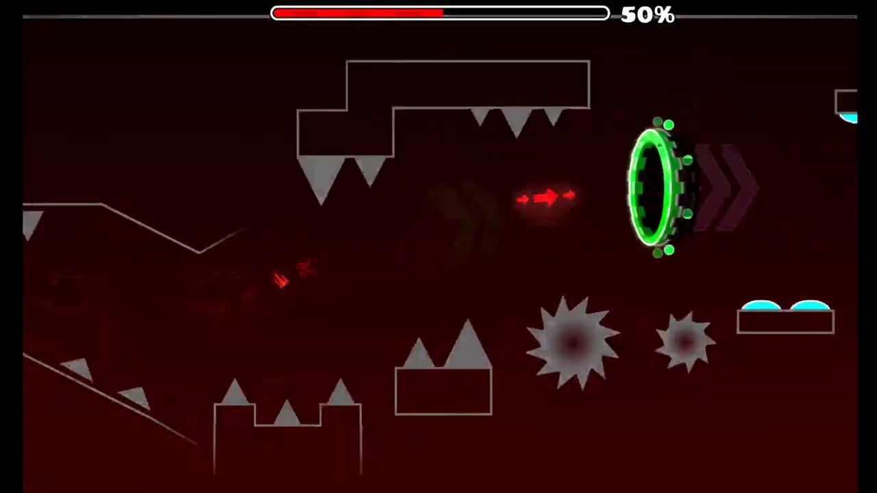Geometry Dash | Root Beer Float Layout (By Me) - YouTube