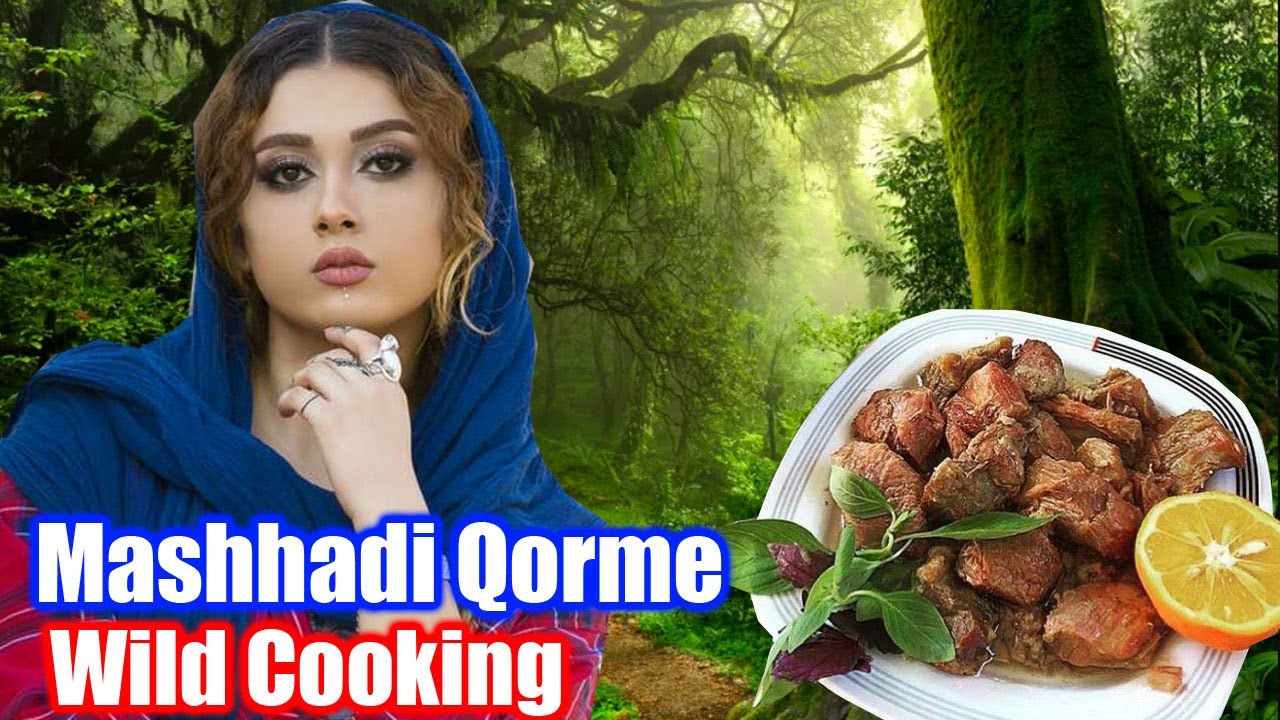 Delicious Mashhadi Qorme in the jungle | Cooking in nature | Wild cooking - YouTube