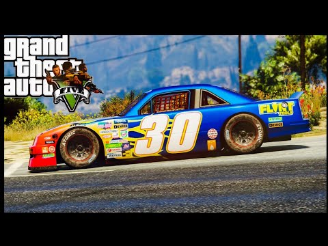 GTA V ONLINE : CORRIDA com o NASCAR HOTRING SABRE !!! - YouTube