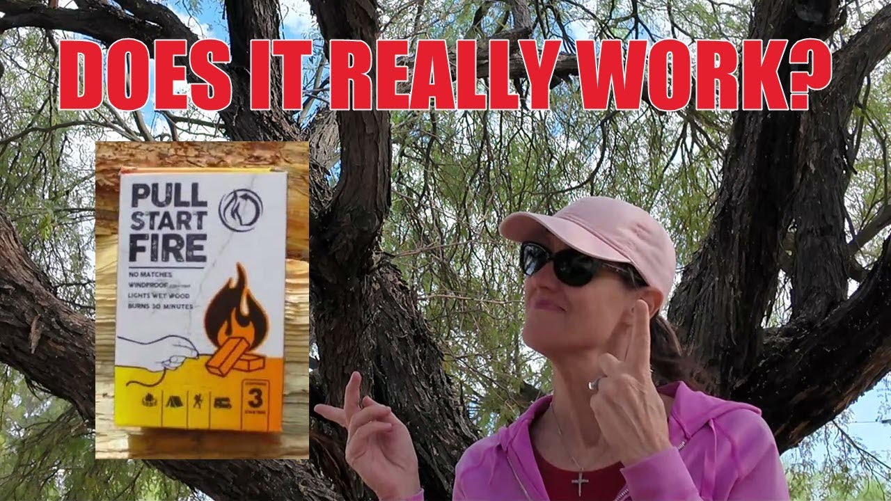 Pull Start Fire Review: The Fire On Demand Pull String Fire Starter - YouTube