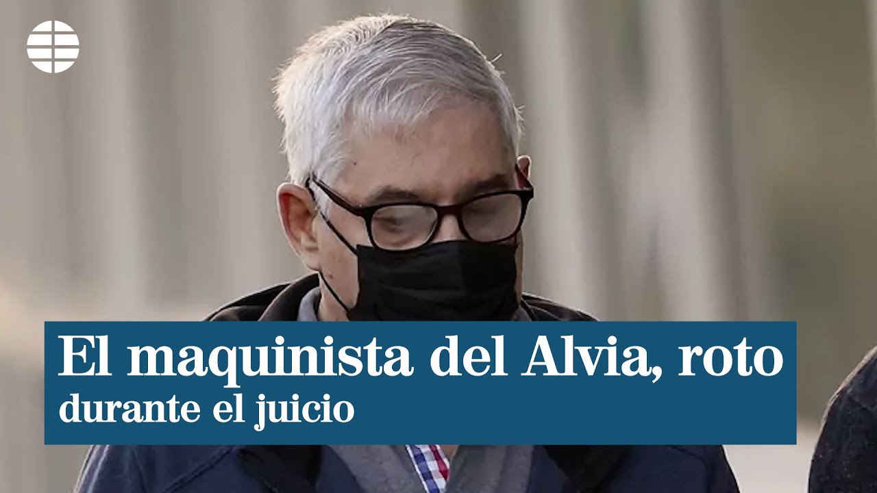El maquinista del Alvia se desmorona al recordar el día del accidente ...