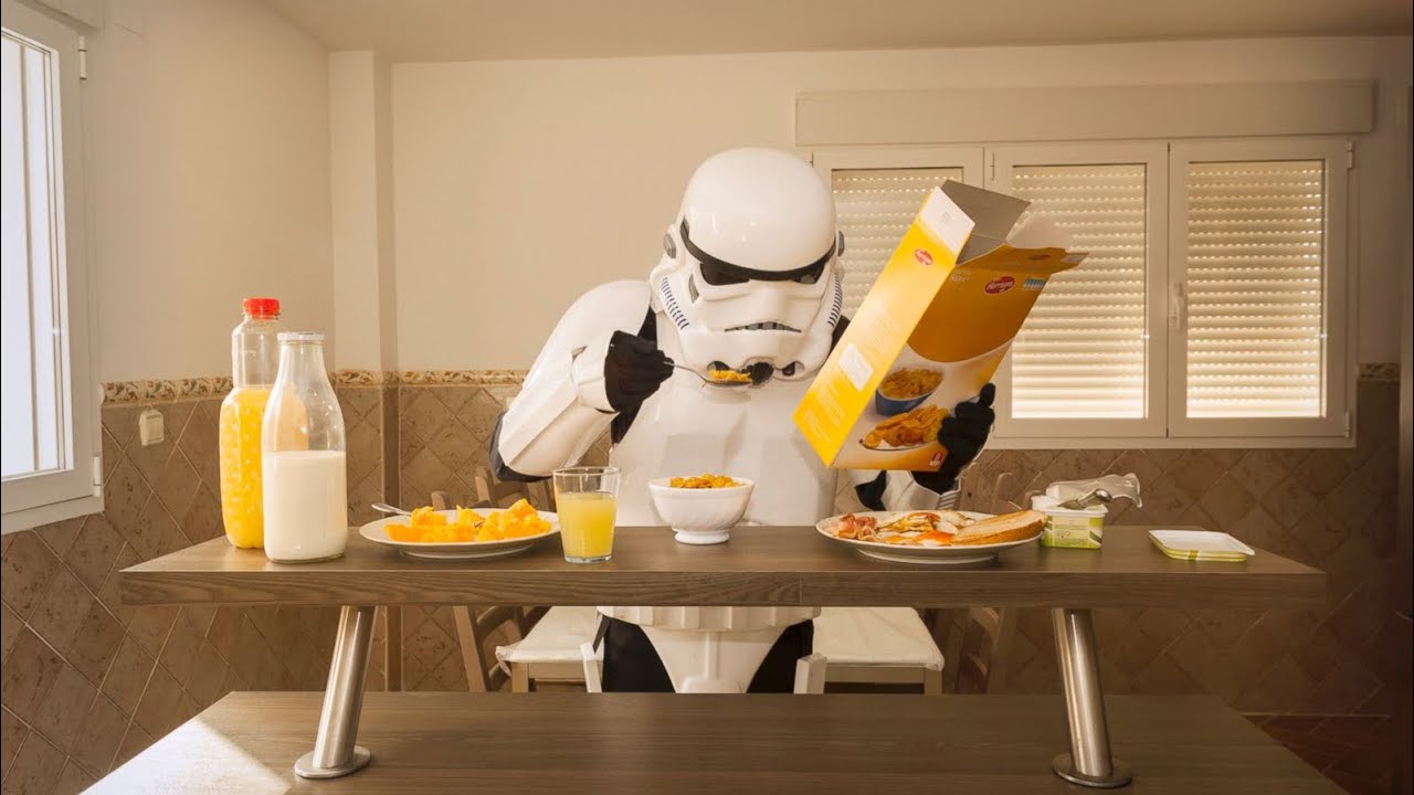 Stormtroopers Eat Noddles and Hot Dogs?? l Jedi Survivor - YouTube
