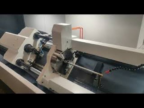Auto Button Rifling Machine - YouTube