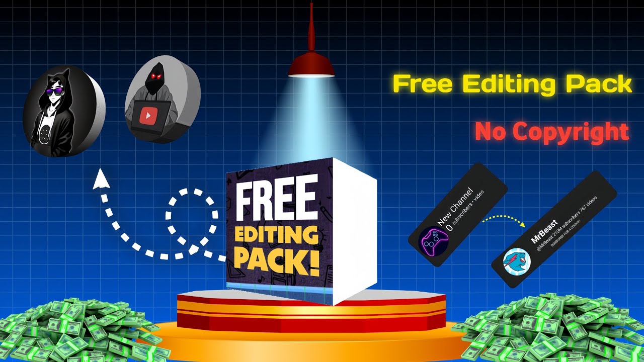 Free Editing Pack 🤯|| No Copyright Pack 💯 || #viral #trending - YouTube