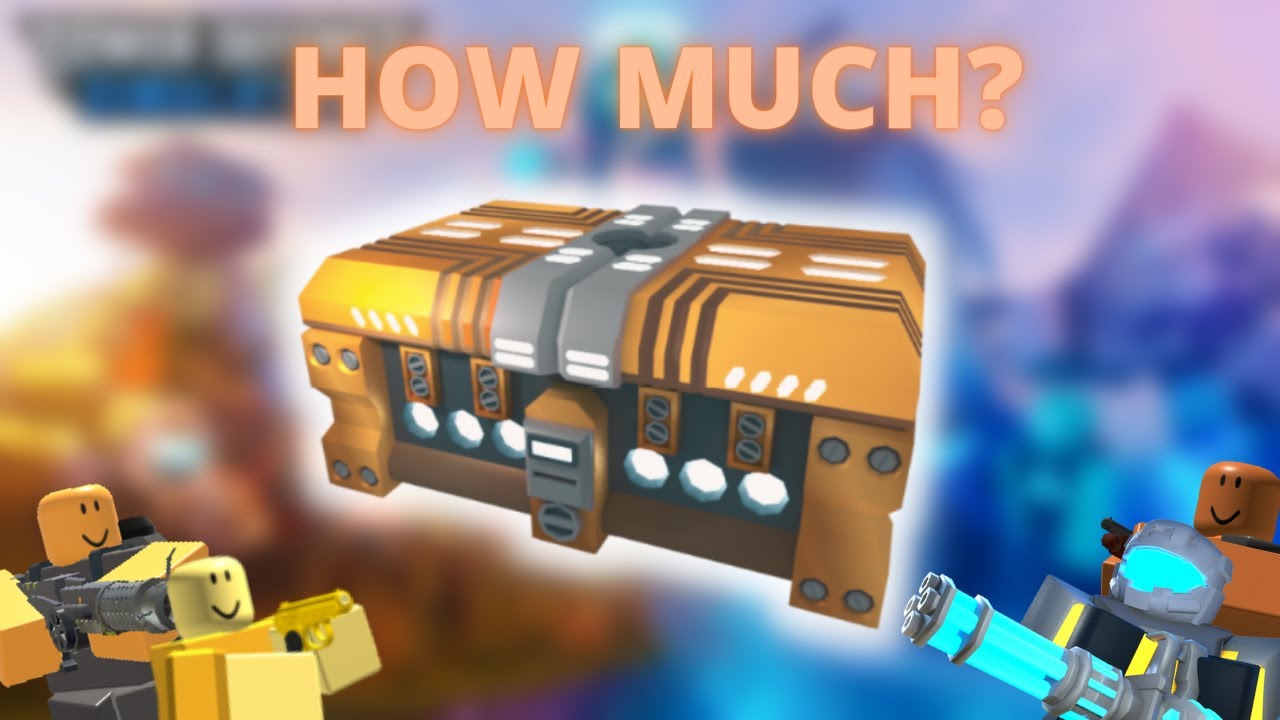 How Much Money Does Golden Crate Cost? | Tower Defense Simulator Roblox ...