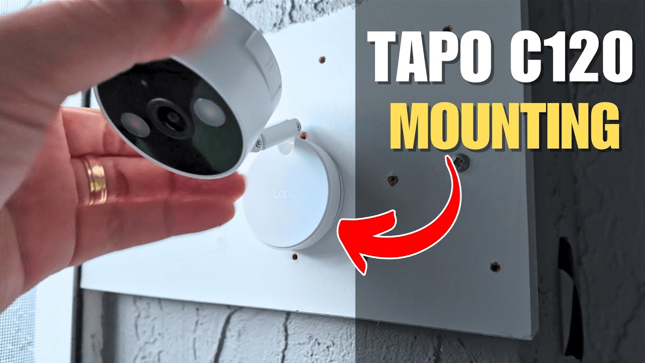 Tapo C120 Mounting and Installation - YouTube