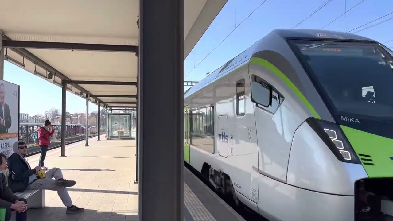RIDE ON THE BRAND NEW BLS FLIRT 4 "MIKA"! From Burgdorf to Bern with ...