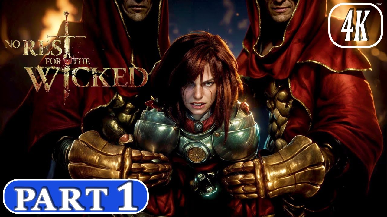 NO REST FOR THE WICKED Walkthrough GAMEPLAY Part 1 (FULL GAME) (4K ...