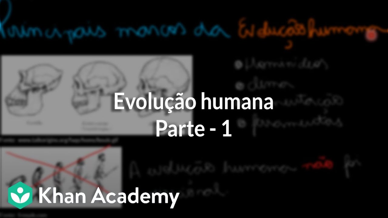 A evolução humana - parte 1 - YouTube
