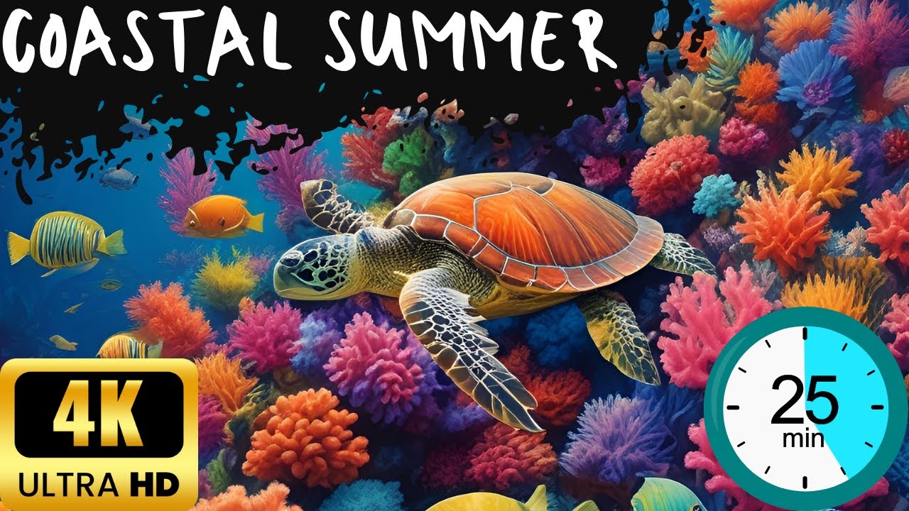 Summer Beats & Ocean Treats | UPBEAT | 25 Minute Safari - YouTube
