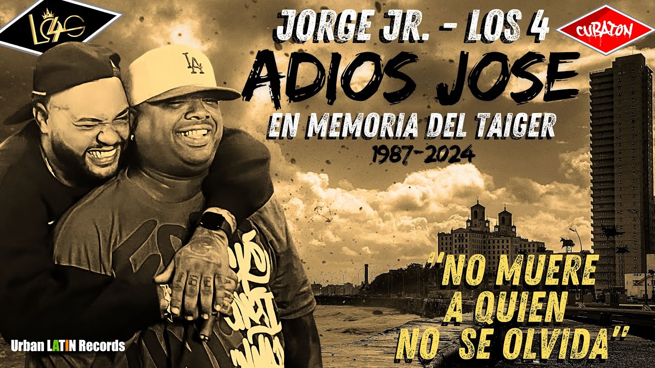 Jorge Jr. LOS 4 - Canción a El Taiger - ADIOS Jose "No muere a quien no se olvida" #eltaiger # ...