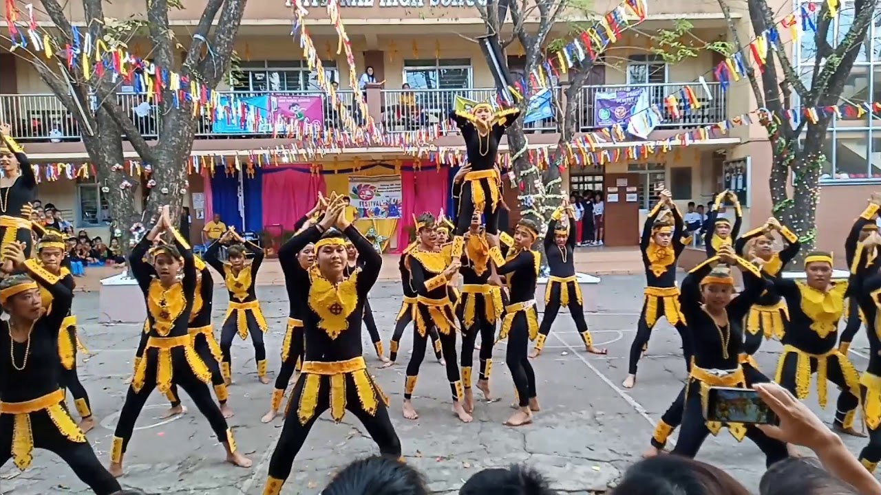 MAPEH FESTIVAL (Grade 9 HYACINTH CHAMPION) FESTIVAL DANCE - YouTube
