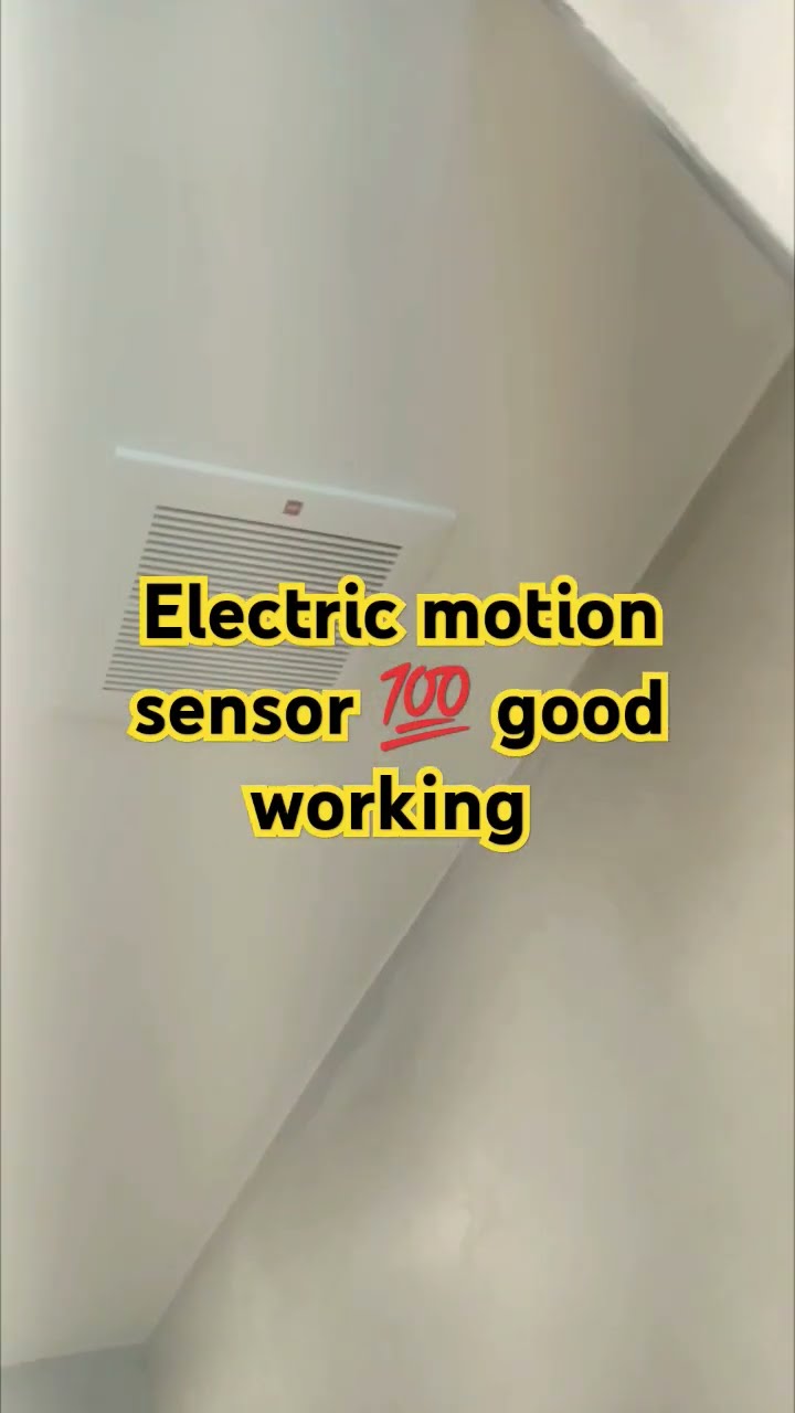 install electric motion sensor #election #elecrical #electrician - YouTube