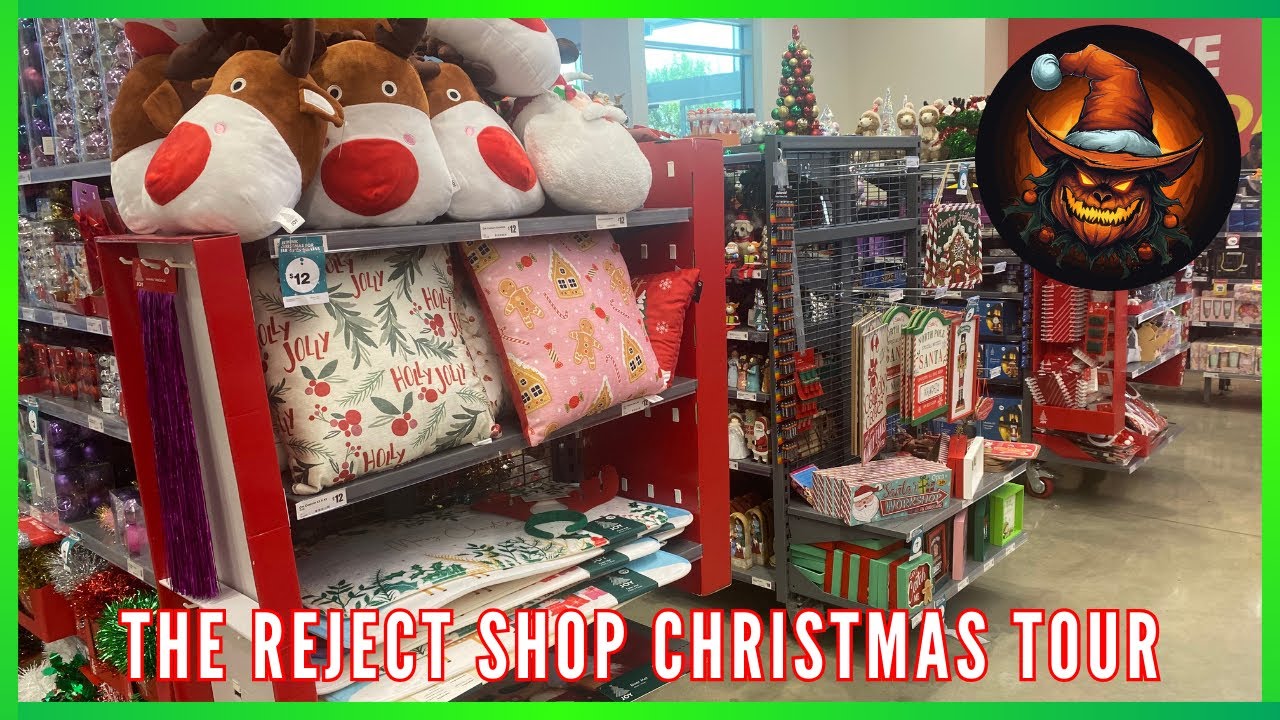 The Reject Shop Christmas Decor Tour 2024 - YouTube