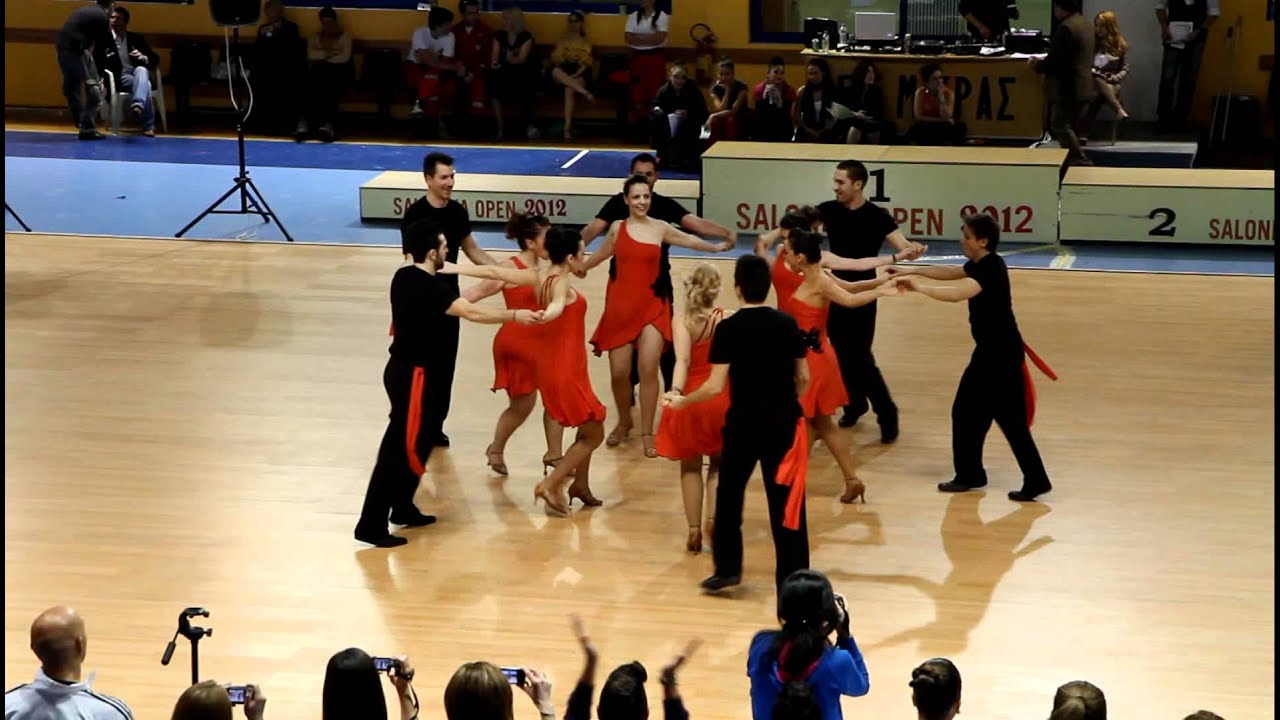 Salsa Rueda Let's Dance (Salonica Open 2012) - YouTube