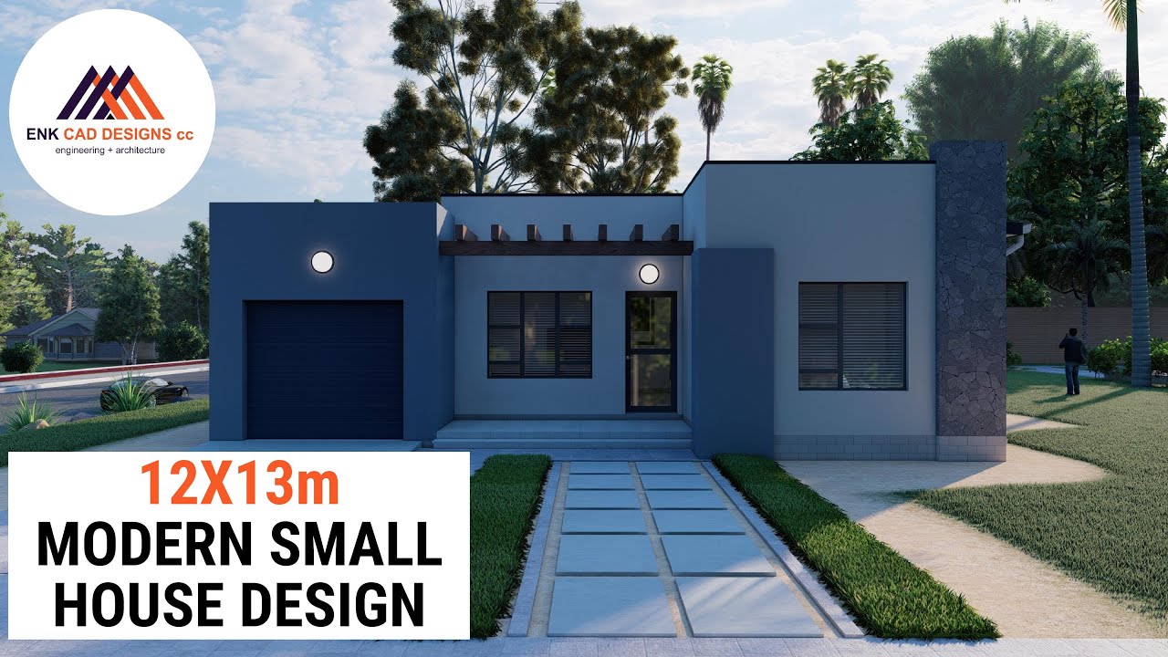 3 Bedroom Small House Design (Architecture Design Concept) | Small ...