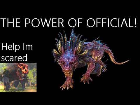 Official Shadowmanes vs Alpha Dinopithecus King - Ark Lost Island Boss ...