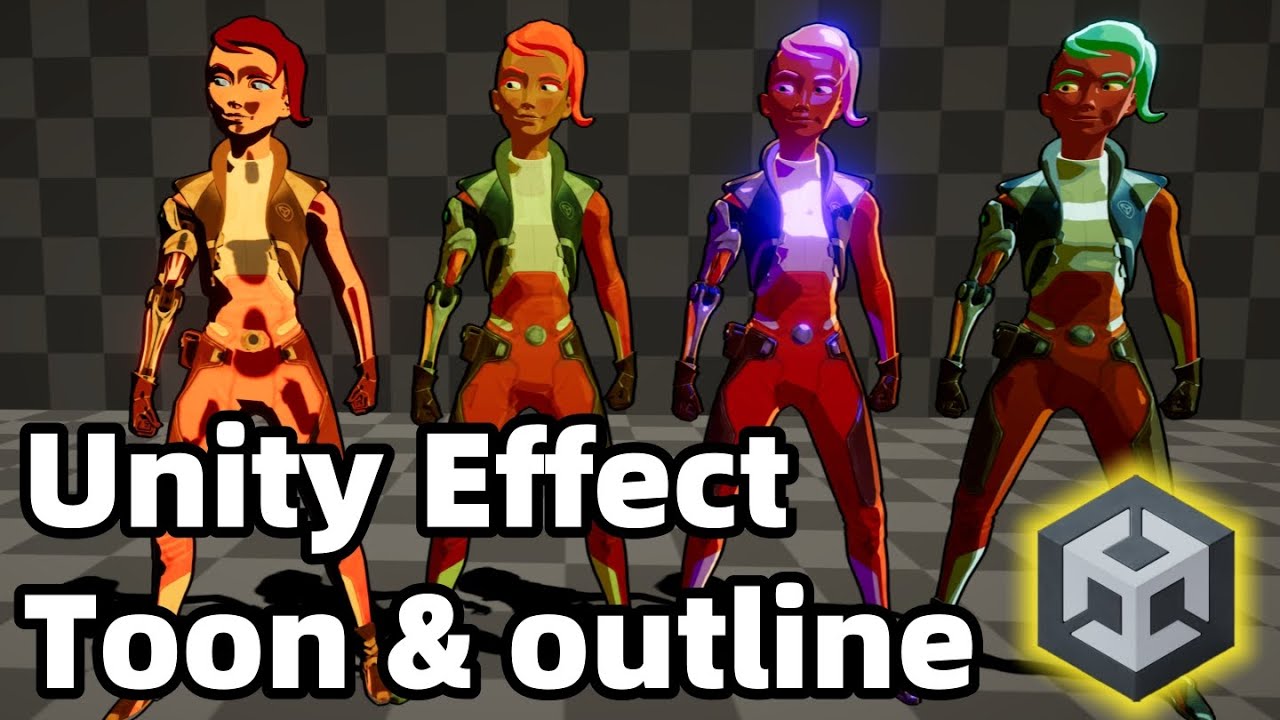 Toon & Outline Effect – Easy Cel Shading & Outline Shader for Unity ...