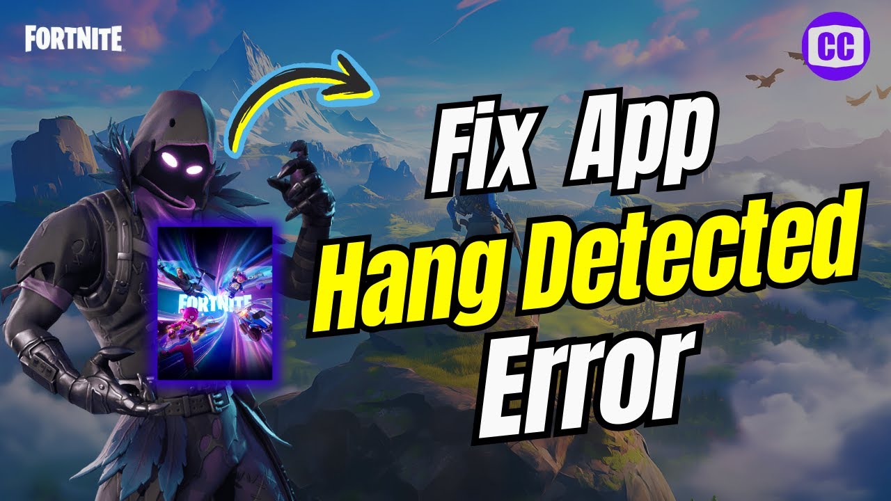 How To Fix Application Hang Detected Error In Fortnite (2024) - YouTube