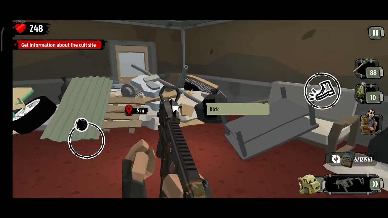 The Walking Zombie 2 | Garden Grass | @eldorado__gaming - YouTube