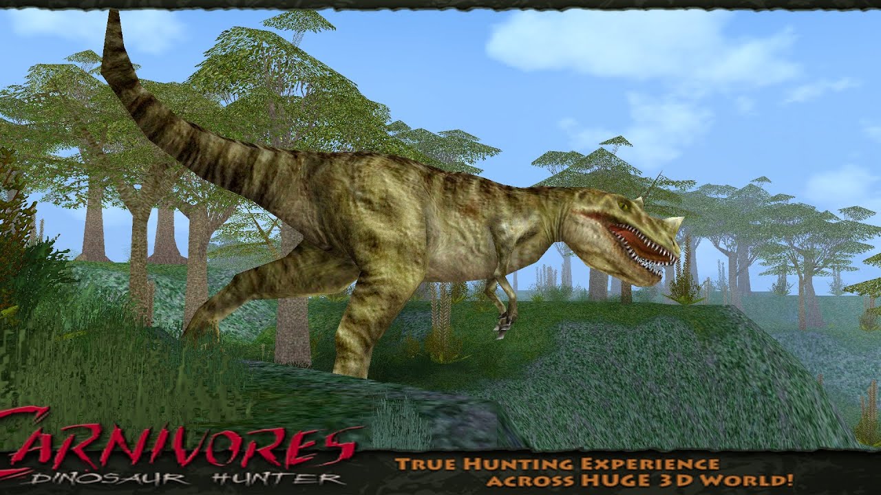 CARNIVOROUS HUNTER GAMEPLAY CARNIVOROUS DINOSAUR ceratosaurus - YouTube