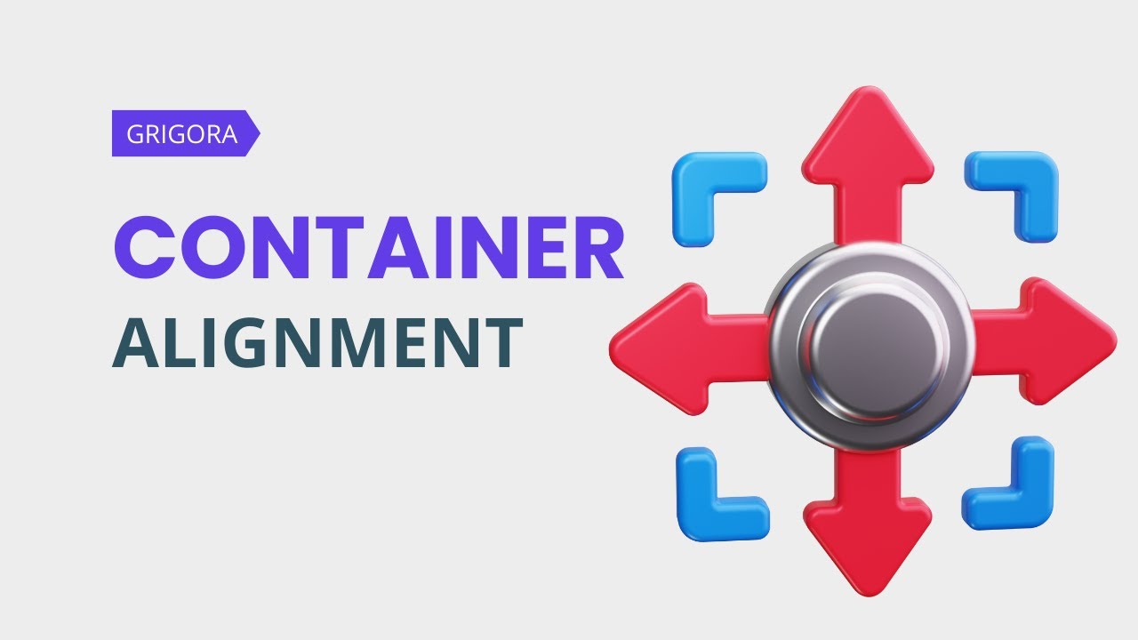Master Container Alignment in Web Design | Flexbox - YouTube