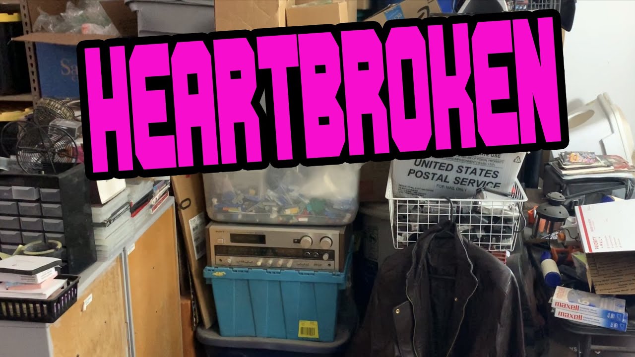 ORGANIZING MY eBAY GARAGE AND SOMETHING TRAGIC HAPPENED #5 - YouTube