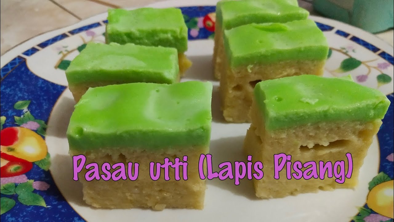 Pasau Pisang || Salah satu makanan khas suku bugis - YouTube