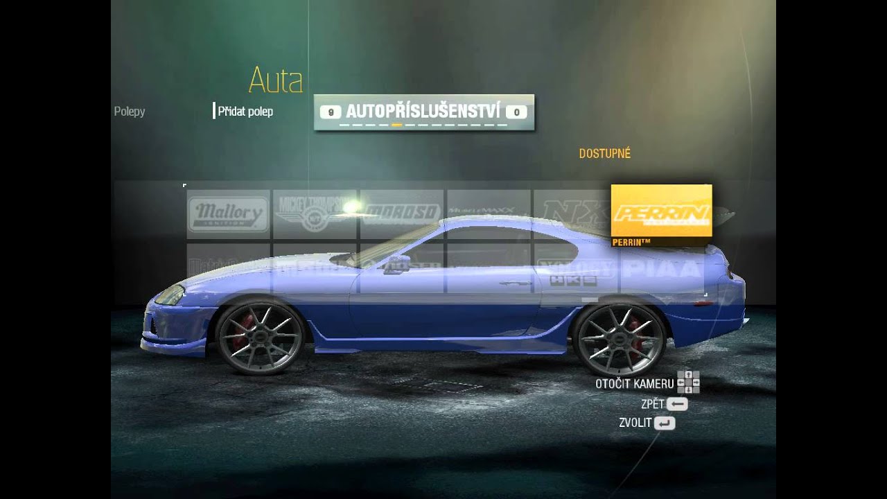 NFS Undercover Toyota Supra customization - YouTube
