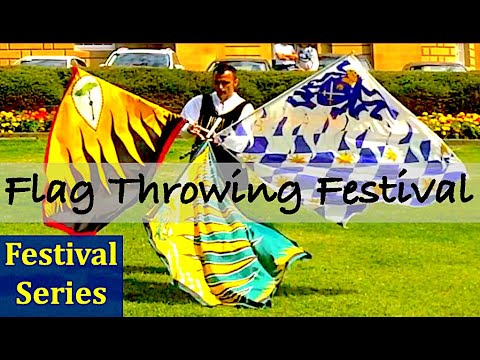 Hobart's Italian Flag Throwing Festival | Tasmania Vlog - YouTube
