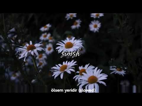 yüzyüzeyken konuşuruz - ölsem yeridir (slowed + reverb)