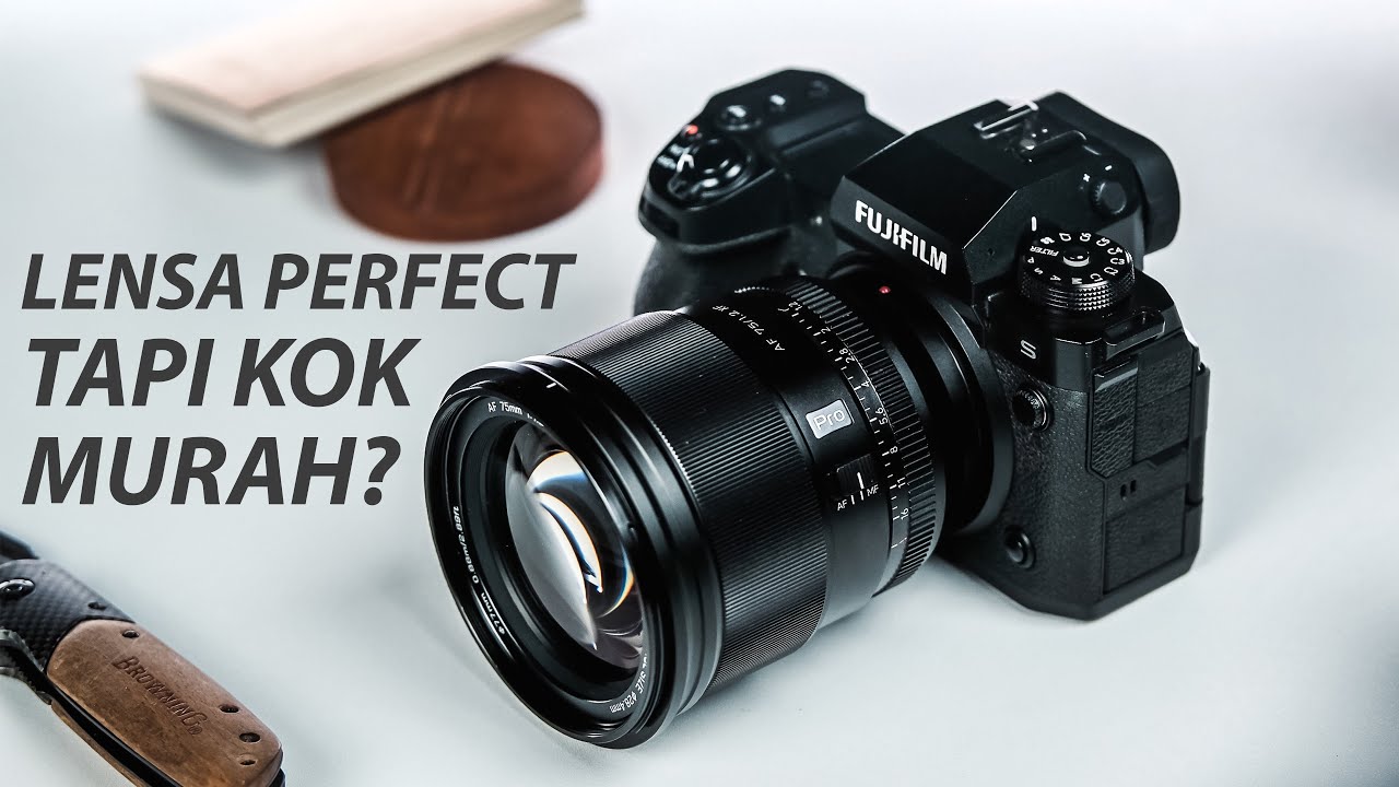 VALID! Lensa Mirrorless TERBAIK Dikelasnya!! Viltrox 75mm f1.2 ...