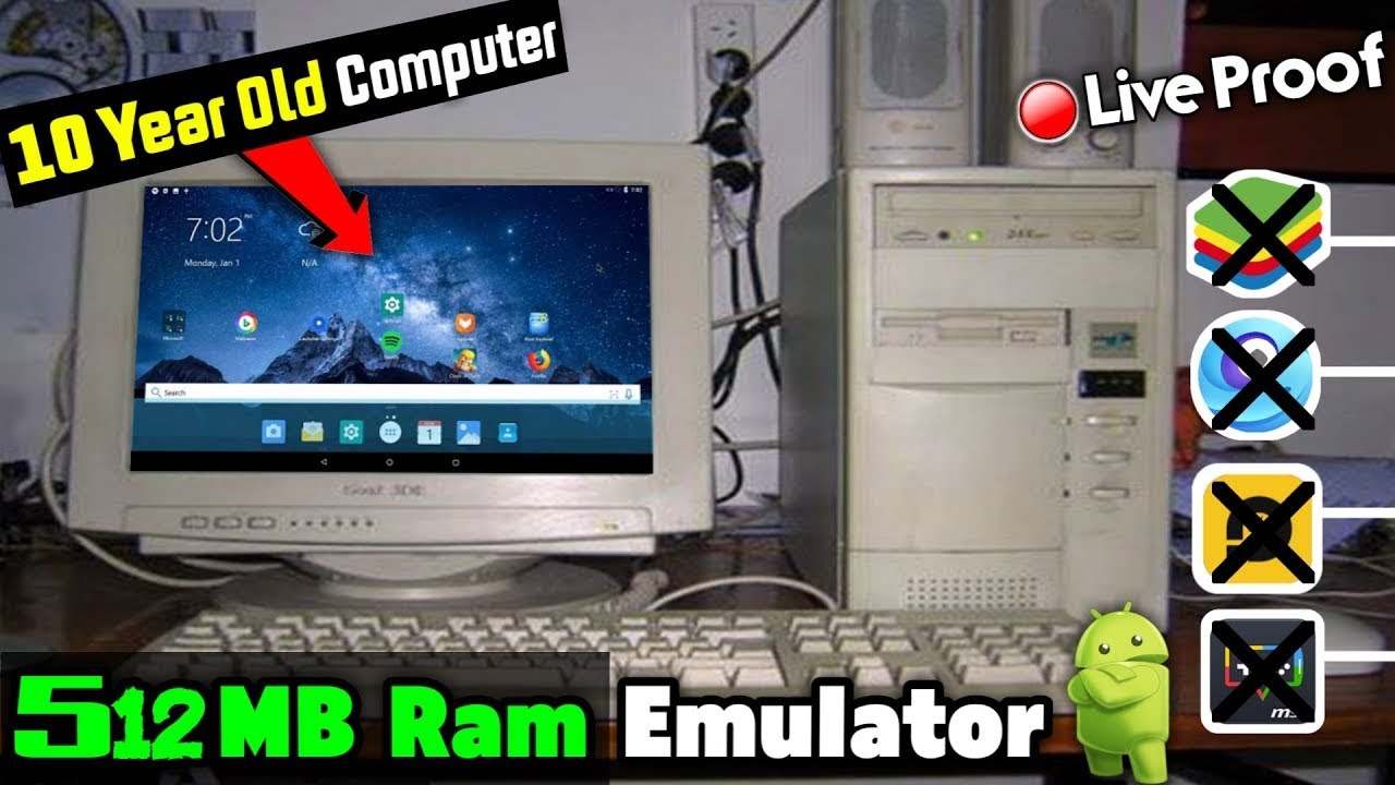 World Fastest & Lightest Android Emulator For 512MB RAM PC's - YouTube