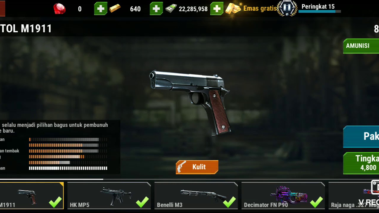 DEATH TARGET, GOLDEN M134 MINIGUM & DECIMATOR NYARIS TUMBANG - YouTube