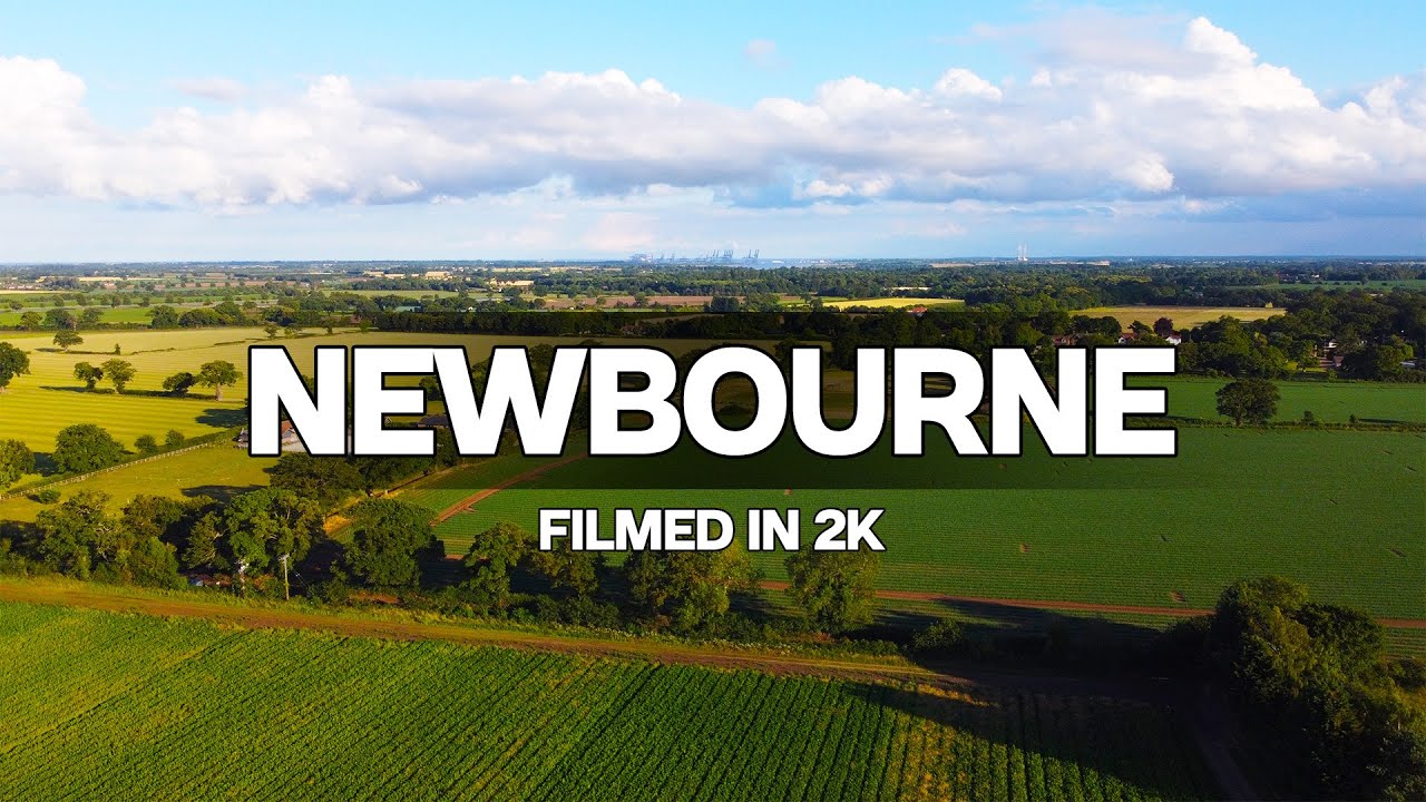 Drone Footage of Newbourne Springs in 2K - YouTube