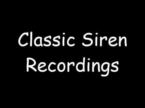 Classic Siren Recordings - Fire horns and Federal Signal Model 5 slow attack