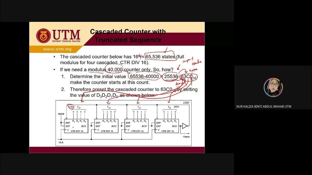 Module 8b Cascaded until end Section 06 Digital Logic - YouTube
