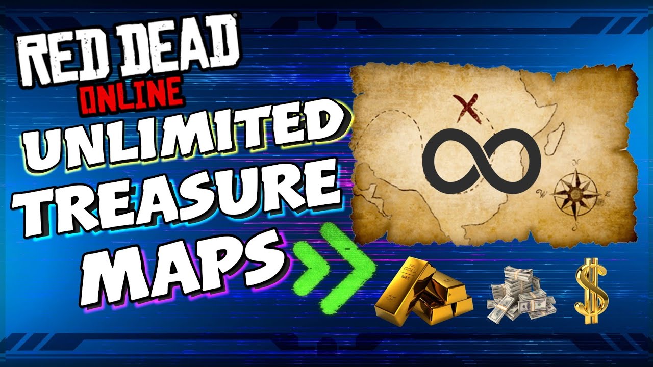 NEW LOCATION Unlimited Treasure Maps Red Dead Online | Gold Money ...
