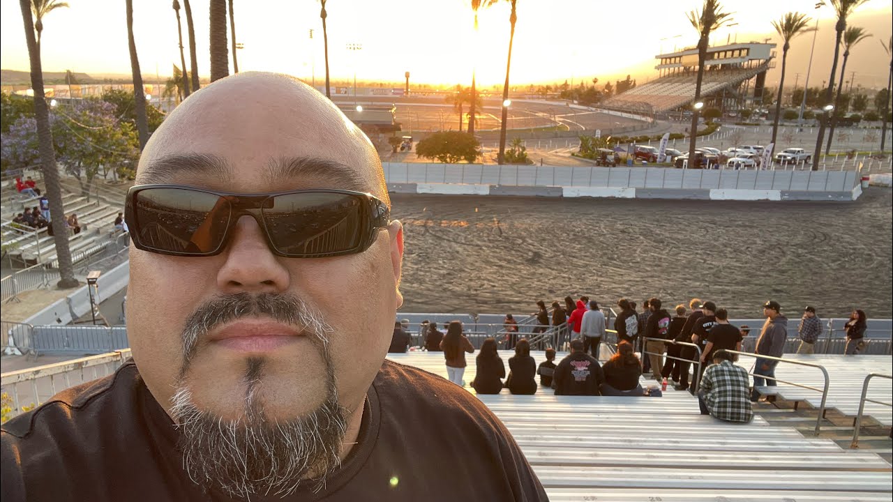 Drag Racing and Burnout Box Irwindale Speedway - YouTube