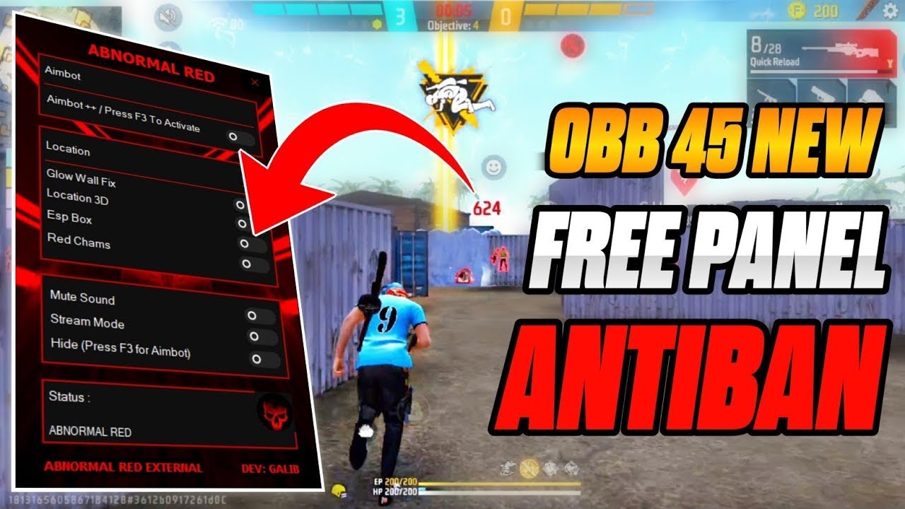 FREE PANEL || FREE FIRE PANEL || FREE FIRE ANTIBAN PANEL FOR PC - YouTube