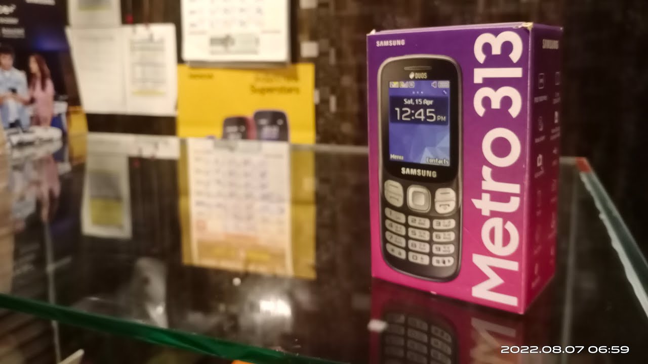 🔥🔥basic mobile Samsung 313 metro camera phone unboxing price 2300😋😋 ...