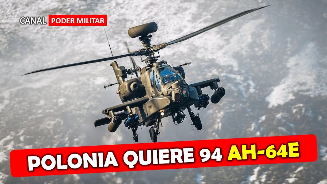 Polonia quiere 96 AH-64E Apache - YouTube