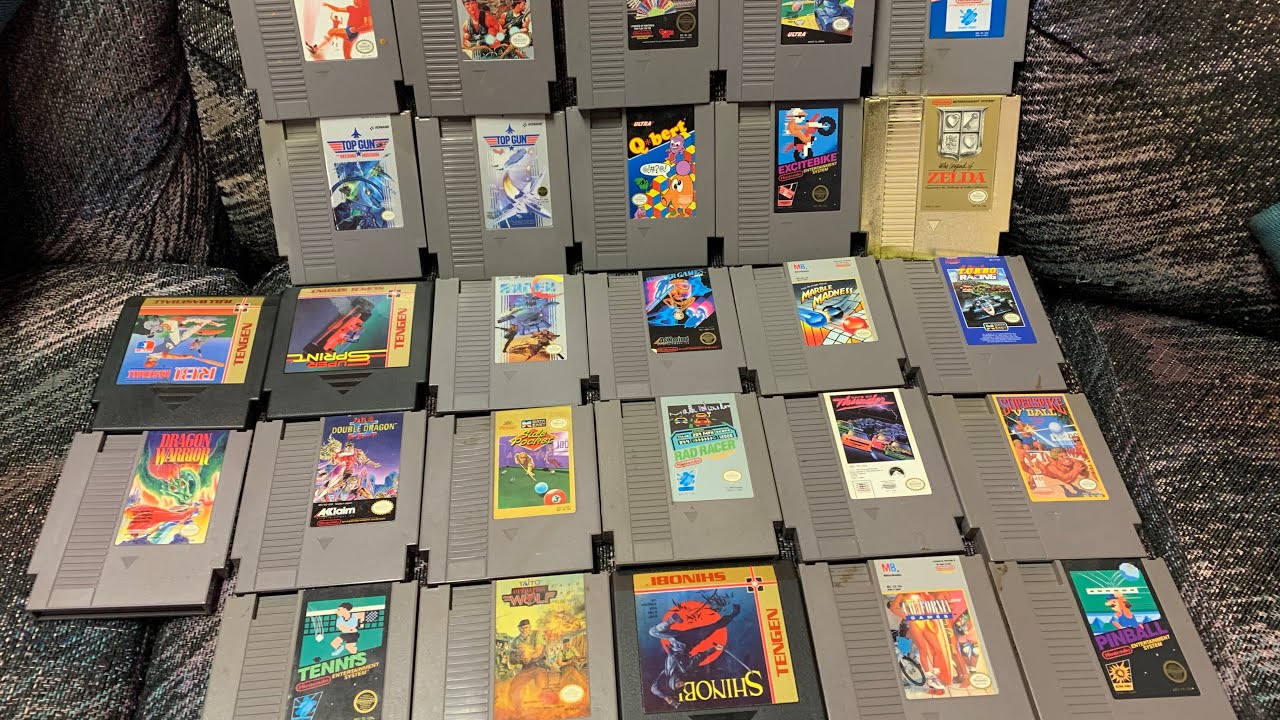 Retro Gaming Rewind With Sean Ep2: My NES System, Gameboy & Games Haul ...
