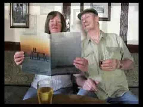 Newbiggin Couple statue - YouTube