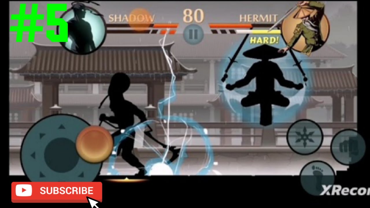 Shadow fight 2.Shadow vs Hermit. #5.The practical gamer. - YouTube